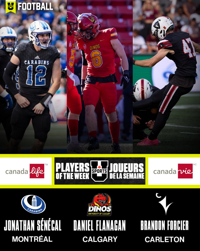 Calgary Dinos' linebacker Daniel Flanagan headlines U Sports players of ...