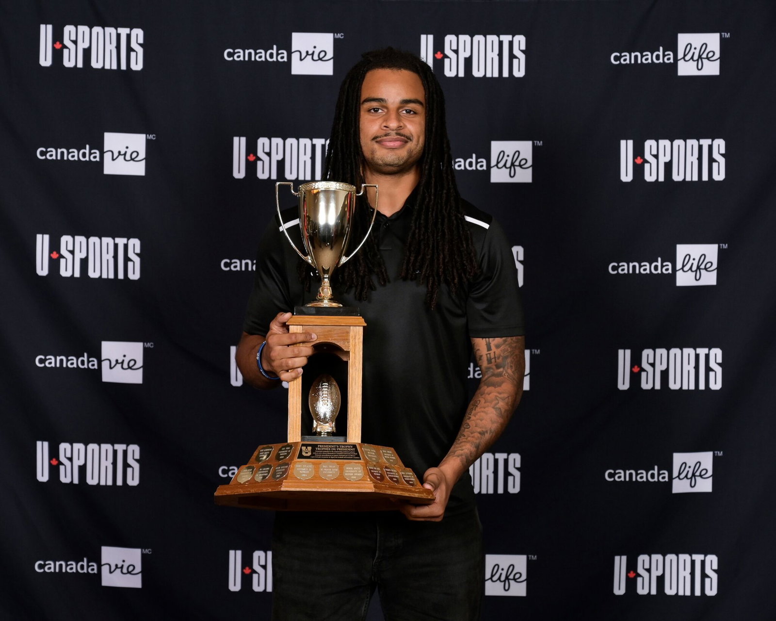Montreal Carabins' LB Harold Miessan wins President's Trophy - 3DownNation