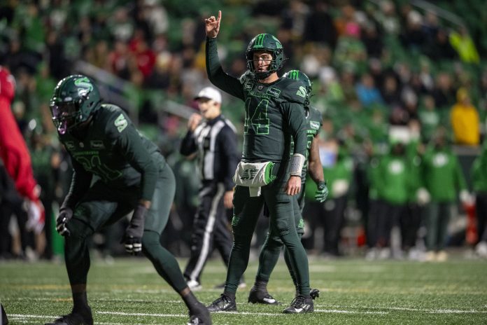 Saskatchewan Roughriders re-sign QB Jack Coan for 2026 CFL season ...