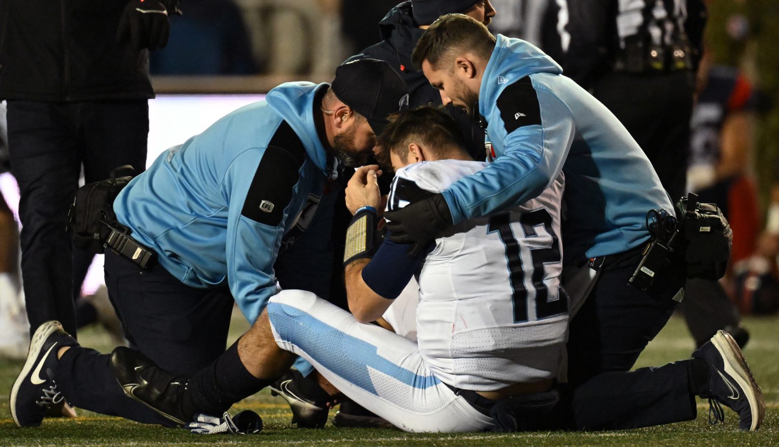Argos' QB Nick Arbuckle calls out Montreal fans for 'laughing and ...