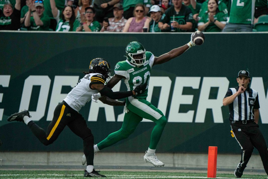 Saskatchewan Roughriders release Canadian receiver Ajou Ajou for NFL ...