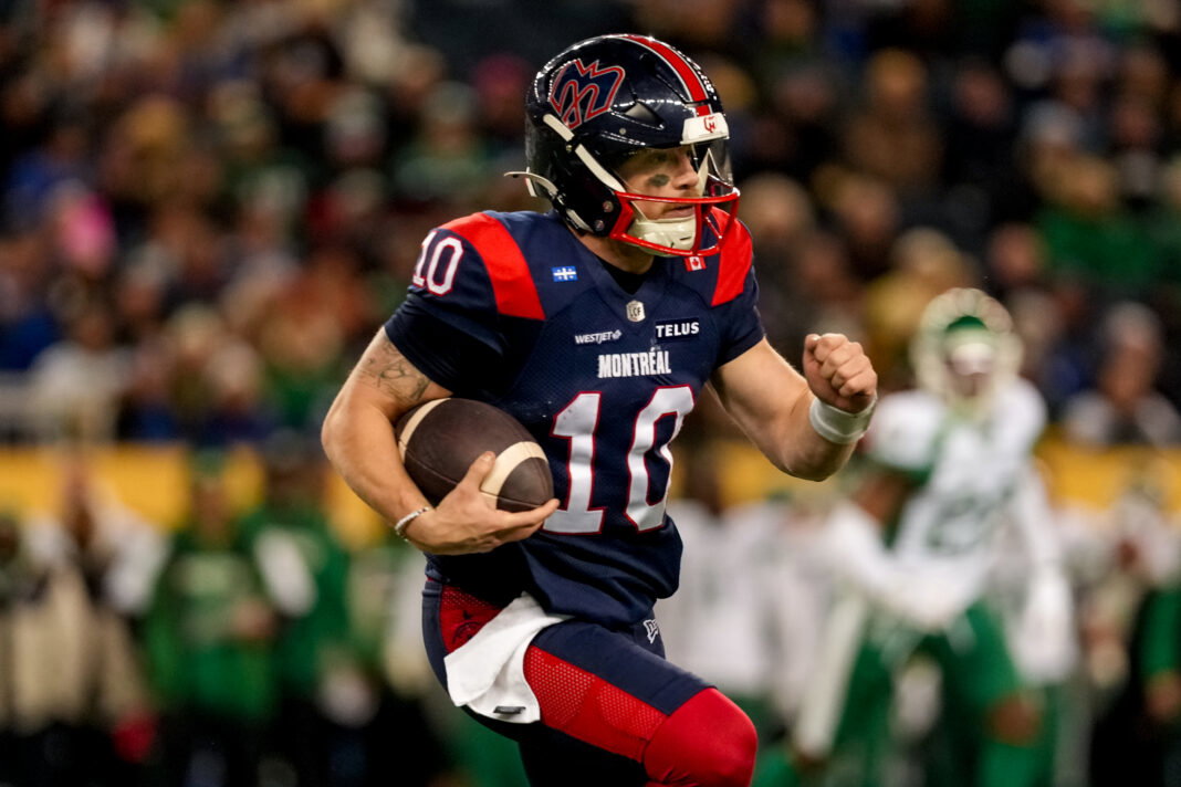 Montreal Alouettes' QB Davis Alexander updates hamstring injury that ...