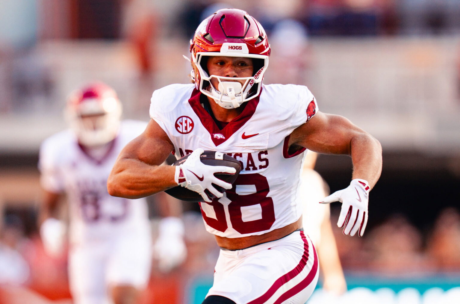 Ranked CFL draft prospect Rohan Jones impresses at Arkansas pro day ...